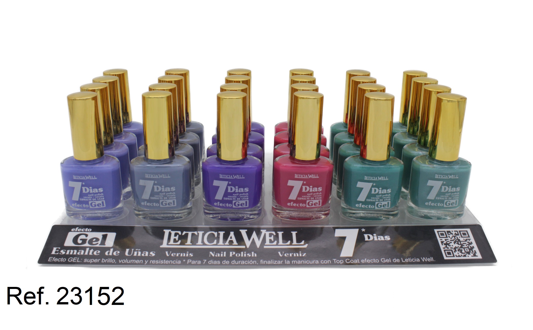 Ref. 23152 Laca de Uñas 7 Días EFECTO GEL Leticiawell