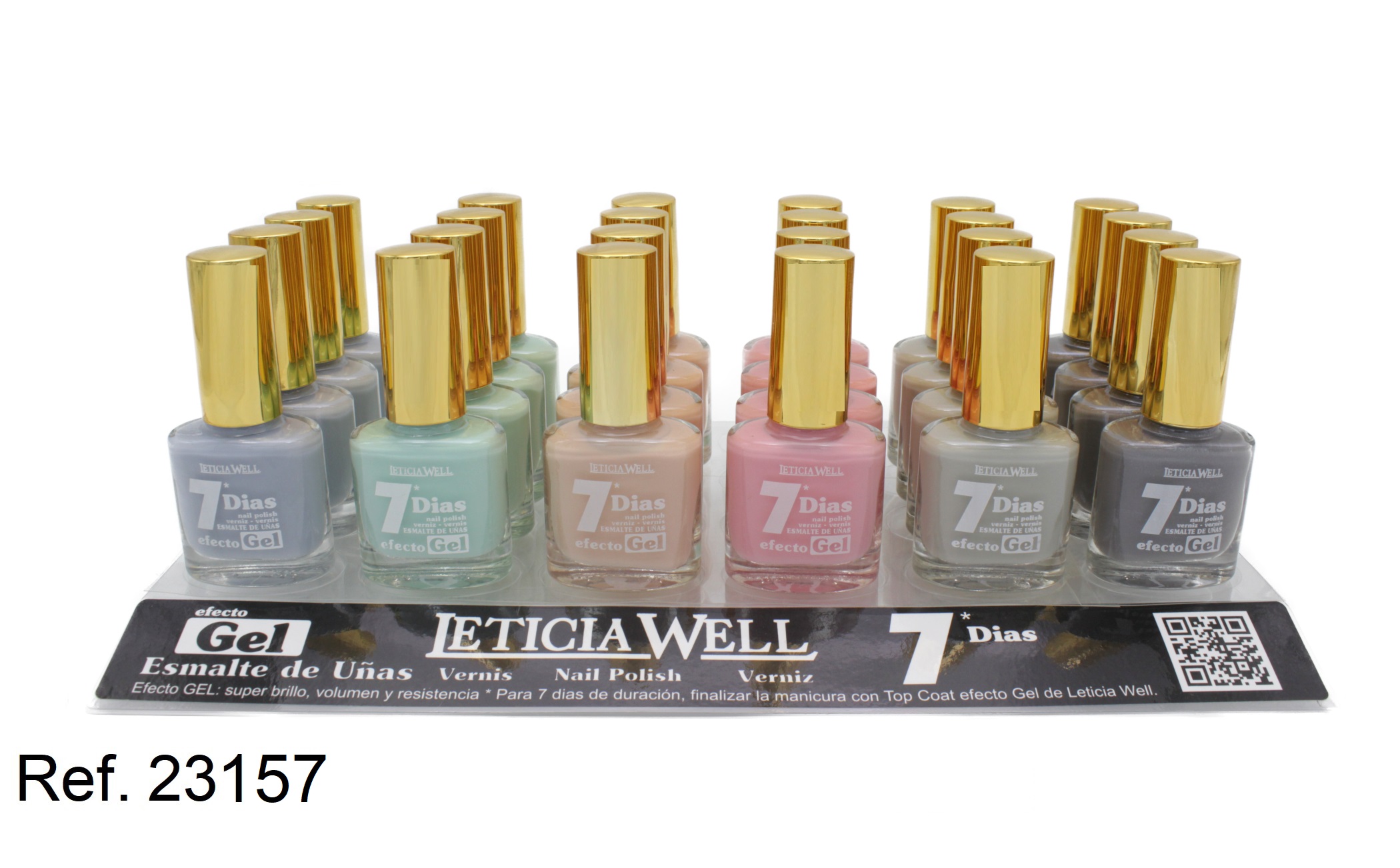 Ref. 23157 Laca de Uñas 7 Días EFECTO GEL Leticiawell