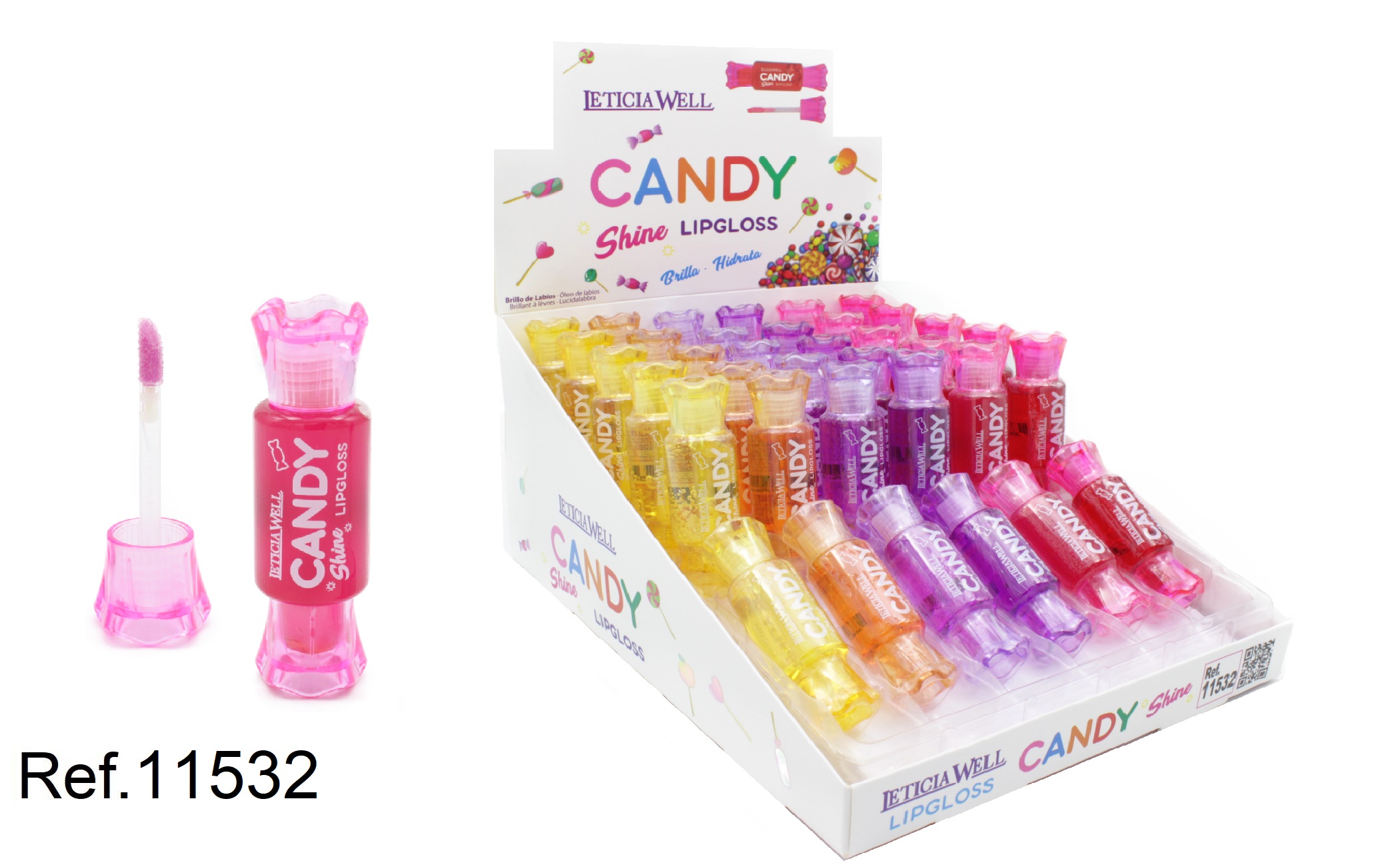 Ref. 11532 CANDY SHINE LIPGLOSS Leticiawell